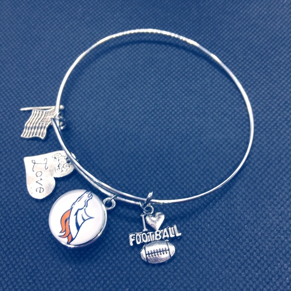 Denver Broncos Football | Jewelry | Denver Broncos Charm Bracelet ...